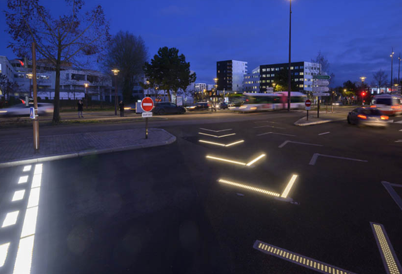 signalisation lumineuse dynamique au sol | E-Communautés